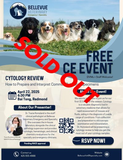 BVES CE Spring Series - Bellevue Veterinary Emergency and Specialty